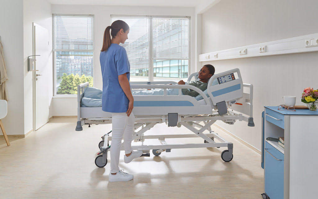 Evario One | Economical hospital bed for everyday clinical practice ...